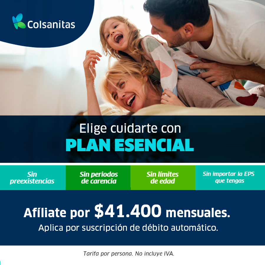 Cotizador Plan Esencial - Landing - Colsanitas